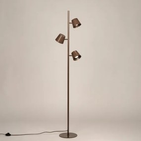 Stojací lampa Snap Fosca Brown Trio