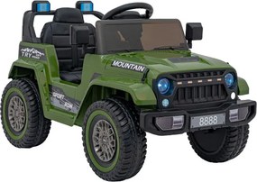 Elektrické autíčko Off Road MOUNTAIN zelené