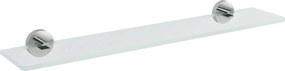 Sapho X-Round - Polička, délka 70 cm, čiré sklo/chrom XR009-16