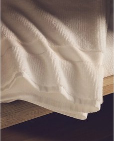Bílý froté bavlněný ručník 30x50 cm Olvira – Kave Home