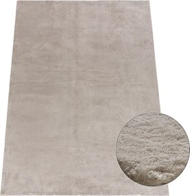 BE Koberec Modern 3795 SAND/VIZON - béžový obdélníkový Rozměr: 80x150 cm
