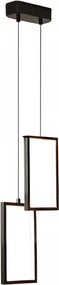 Toolight Toolight, LED závěsné osvětlení, 12W, 3000K, 3500lm, LHJ085-2CP, černá, OSW-50059
