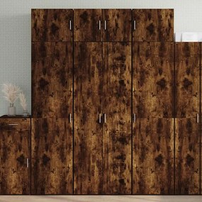 Skříň highboard kouřový dub 70 x 42,5 x 185 cm kompozitní dřevo 3281431