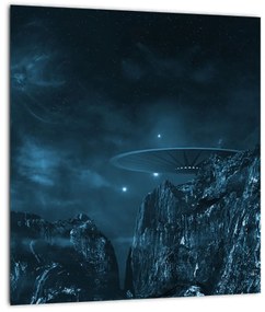 Obraz - Mimozemská mise (30x30 cm)