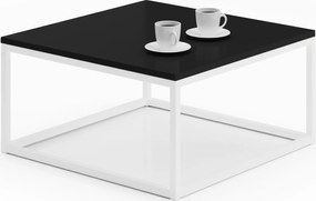 ADRK Furniture Konferenční stolek BELTEN 65x65 CT-BEL-W-B