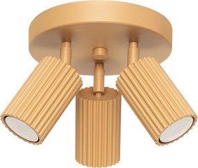 Sollux Lighting Stropní svítidlo KARBON 3P zlaté