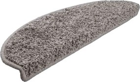 Schodové rohože 20 ks 65 x 21 x 4 cm šedé, půlkulaté, velké 3365845