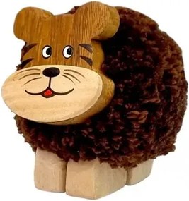 2Kids Toys Dřevěná figurka XL pompon Tygr