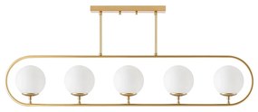Designový lustr Ulrica II 122 cm zlatý