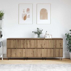 Konzole 3 ks Artisanový dub 3394525