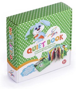 PIQIPI Interaktivní dětská knížka Quiet Book Dog