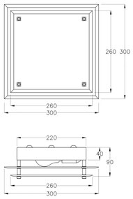 Fabas 2957/61/102 - Stropní svítidlo MAGGIE 1xE27/60W/230V