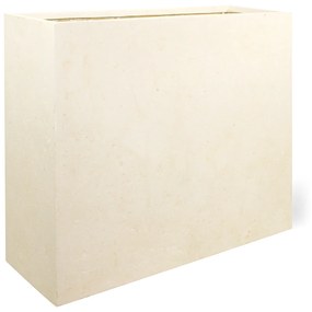 Polystone Divide rozdělovač prostoru Creme Rozměry: 100 cm šířka x 35 cm hloubka x 80 cm výška
