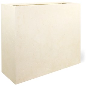 Polystone Divide rozdělovač prostoru Creme Rozměry: 100 cm šířka x 35 cm hloubka x 60 cm výška