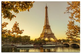 Obraz na plátně - Eiffel Tower 1110A (90x60 cm  )
