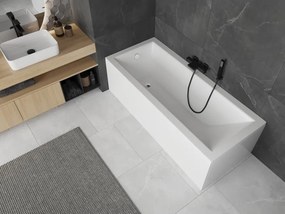 Mexen Cubik obdélníková vana 170 x 70 cm s krytem, bílá - 55031707000X