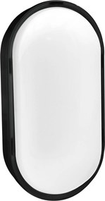 CEN SMON-242740 SIMPLY LED stropní svítidlo venkovní černé Oval 24W 4000K CB 1920lm IP65 - CENTURY