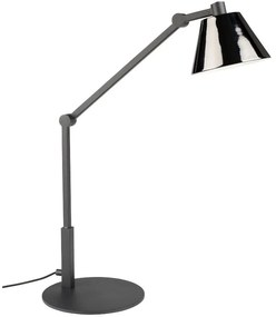 OnaDnes -20% Černá kovová stolní lampa ZUIVER LUB