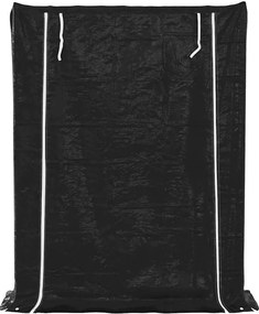 vidaXL Stojan na palivové dřevo s krytem proti dešti 150x40x200 cm [4104952]