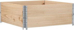 Zahradní truhlík 100 x 100 cm masivní borové dřevo 3295399