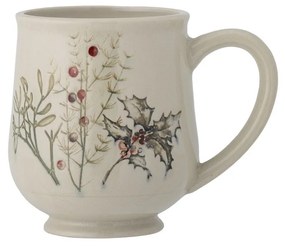 Kameninový hrnek Hollie Mug Mistletoe 450 ml  Bloomingville