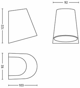 Philips 17287/47/16 - LED venkovní osvětlení MYGARDEN VIRGA 1xLED/3W/230V IP44