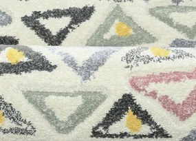 Koberce Breno Kusový koberec PORTLAND 54/RT4X, Vícebarevné, 133 x 190 cm