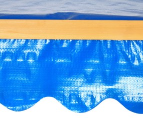 Pískoviště Outsunny bez podstavce, výškově nastavitelné, 107,5 x 107,5 x 110 cm, pískoviště se stříškou, pískoviště s krytem, přírodní| Aosom