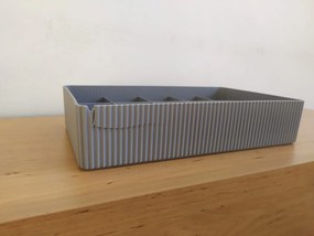CONFORTIME 2. jakost - Třídící organizér, plastový úložný box s 15 přihrádkami, LOVA, šedý