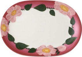 Villeroy&Boch Villeroy & Boch Rose Sauvage Framboise servírovací talíř 26x18,4cm