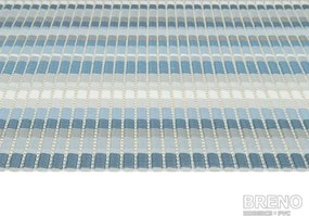 Breno Koupelnová pěnová předložka SOFTY-TEX 79848 retro pruhy, šíře 65 cm, Vícebarevné