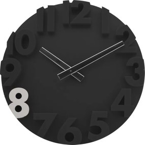 Designové nástěnné hodiny JVD HC16.5 vylisované z jednoho kusu