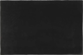 Rohožka před dveře černá 60 x 90 cm kokosové vlákno 155576