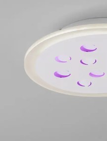 Moderní stropní svítidlo Astraeus RGB 30 s dálkovým ovládáním