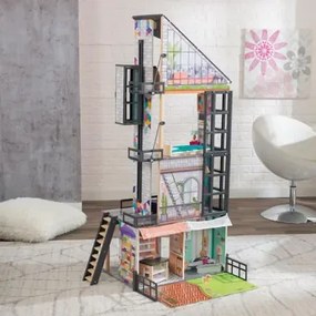 KidKraft Domeček pro panenky Bianca City Life / od 3 let