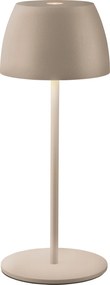Livarno® Aku stolní LED lampa Stockholm, 20 cm (béžová)