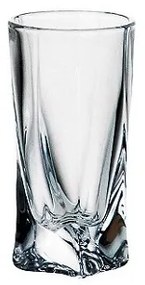 Crystal Bohemia sklenice Quadro 50 ml 6 ks