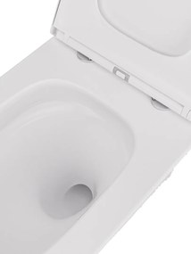 UPTrend Závěsný WC komplet bez příruby GRAVIS VORTEX TR2216R včetně Soft-Close sedátka, bílá lesk