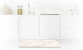 Diatomitová koupelnová podložka EASY, 45 × 75 cm, vzor 1