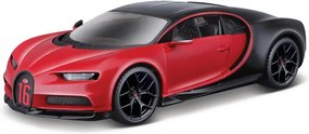 Bburago bugatti chiron sport 1:32 červená
