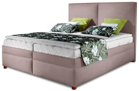 ND Marco Boxspring 180x200cm růžovohnědá