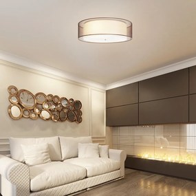 Rabalux Hnědé stropní svítidlo Anastasia pro žárovku 3x E14 2634