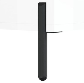 Skříň highboard bílá s vysokým leskem 34,5x34x180 cm kompozit - Default Title