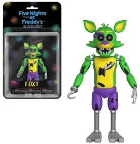 FNAF Five Nights At Freddy´s figurky sady Varianta: Foxy (zelený) - 1 ks, s krabicí