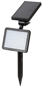 Rabalux 77011 - LED Solární reflektor se senzorem KELNA LED/9,6W/3,7V IP44