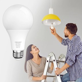 Toolight Toolight, LED žárovka E27, 15W, 1200lm, 6000K studená bílá, RSL031, OSW-20016