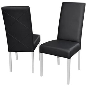 Židle JK2, Barva dřeva: bílá, Potah: ekokůže Soft 011
