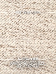 ELLE Decoration, Kusový koberec Lyon Beans 106316 Natural Cream Brown z kolekce Elle, 200x290, hnědá, ložnice