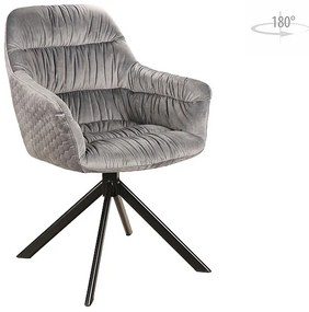 Jídelní židle Ami (šedá + černá). 1049913