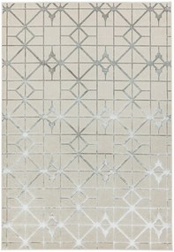 Šedý  koberec Beethoven Lattice Rozměry: 80x150 cm